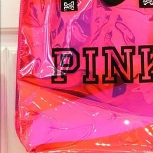 PINK Victoria's Secret | Bags | New Pink Clear Tote | Poshmark